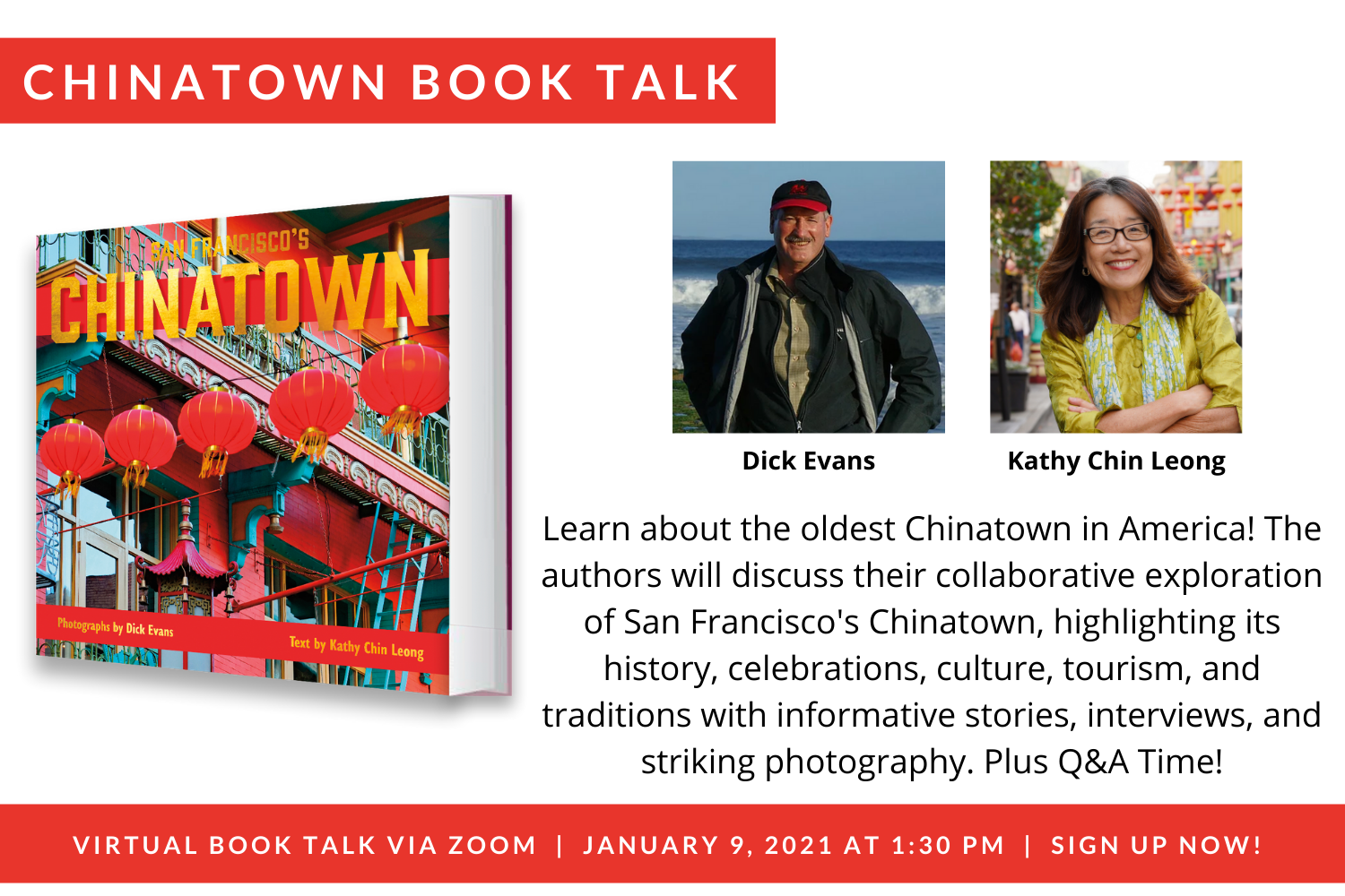 “Chinatown” Virtual Book Talk – Harvey Milk Photo Center